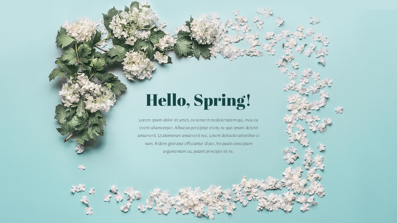 Spring Message PPT Format