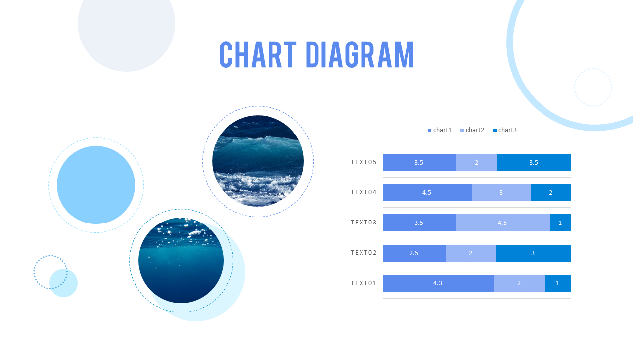 Water Simple PowerPoint Template Design