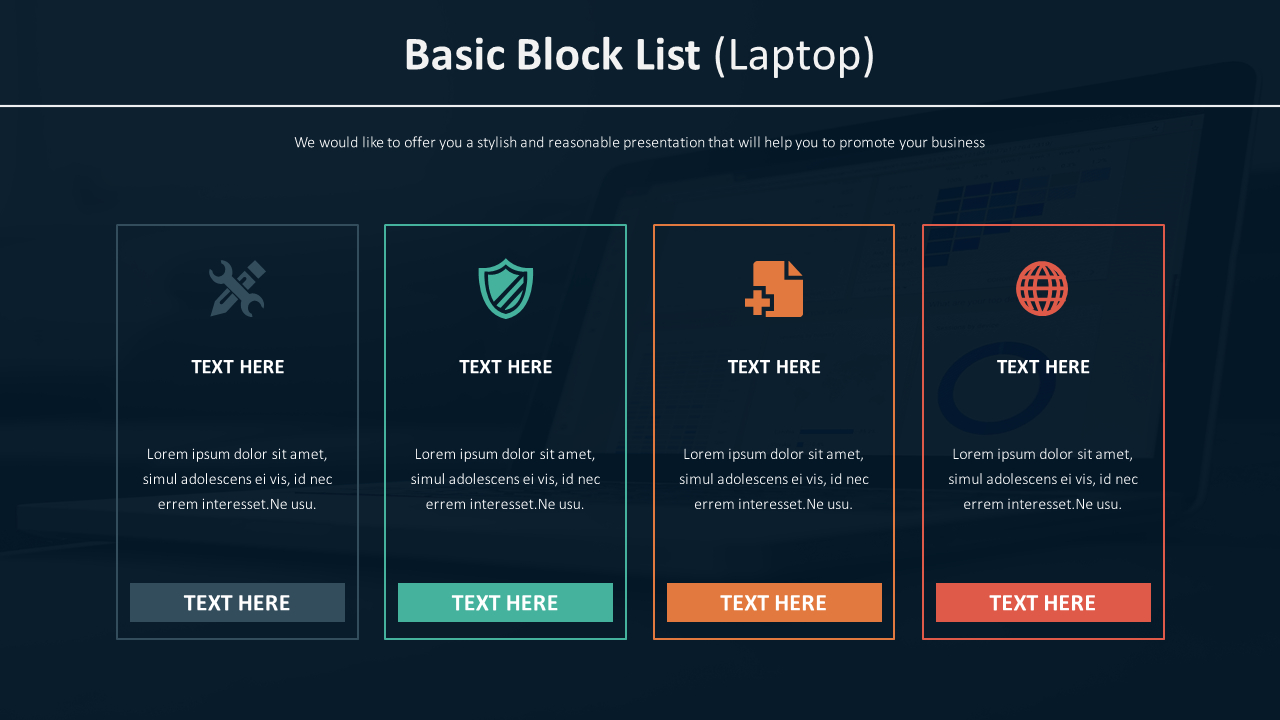 Basic Block List Diagram (Laptop)