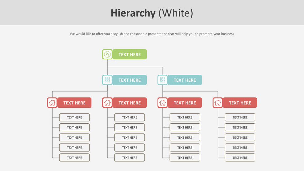Hierarchy Diagram (White)
