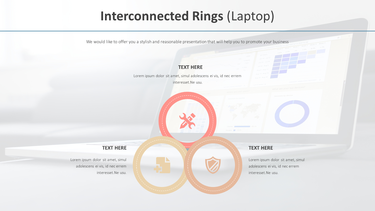 Interconnected Rings Diagram (Laptop)
