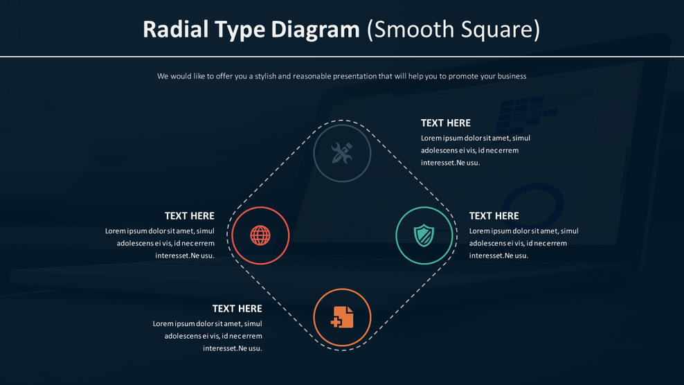 Radial Type Diagram (Smooth Square)|Cycle