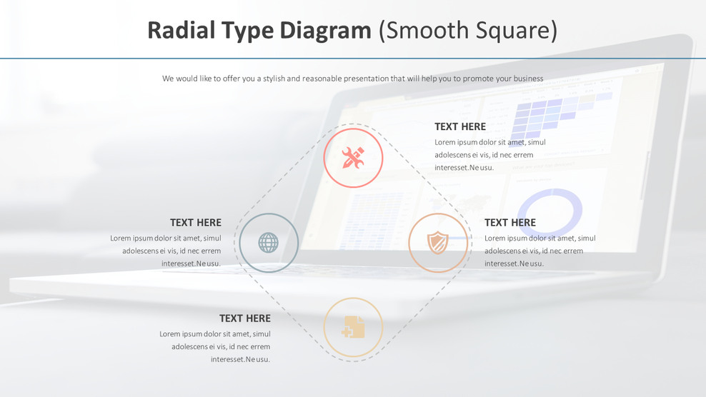 Radial Type Diagram (Smooth Square)|Cycle