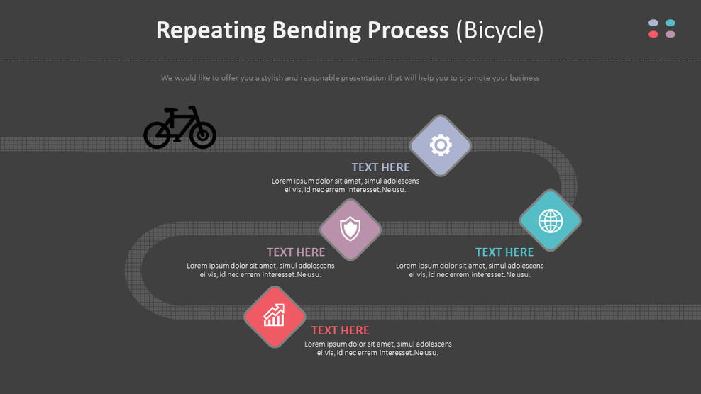 Diagrama de proceso de flexión repetido (bicicleta)