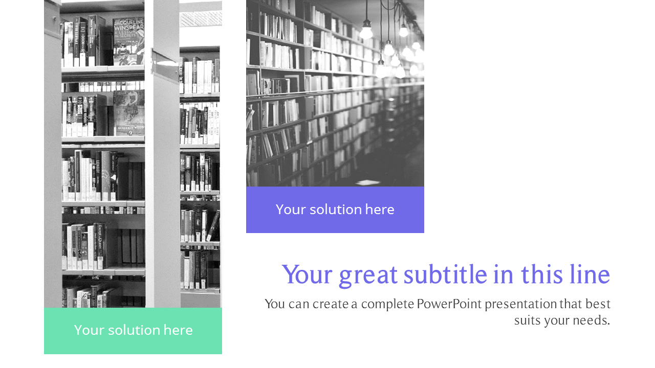 University library PPT Templates