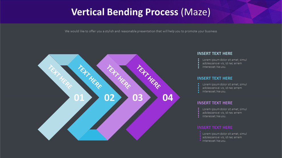 Vertical Bending Process Diagram (Maze)