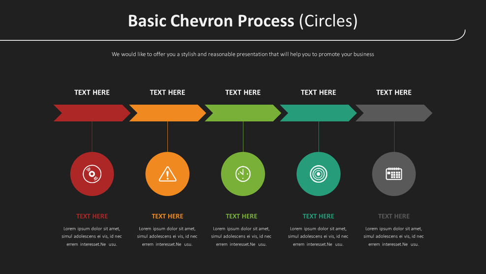 Process Diagram Chevron Arrow Green Chevron Google Keynote N