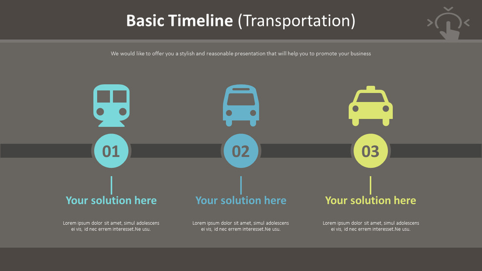 Basic Timeline Diagram (Transportation)