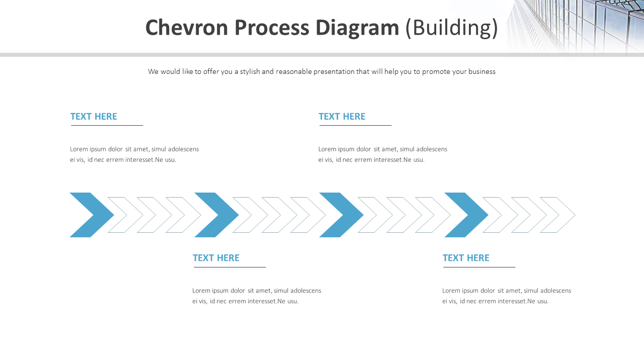 Chevron Process Diagram Building