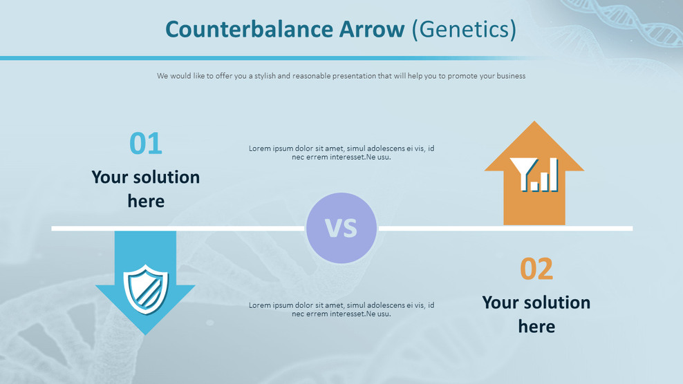 Counterbalance Arrow Diagram (Genetics)|Relationship
