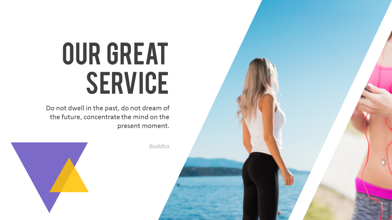 Fit Life PowerPoint Templates Design