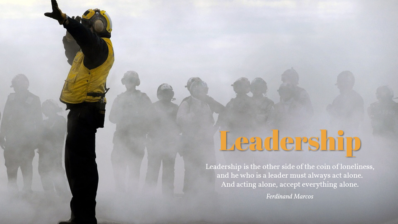 Leadership Theme Slides Diagram