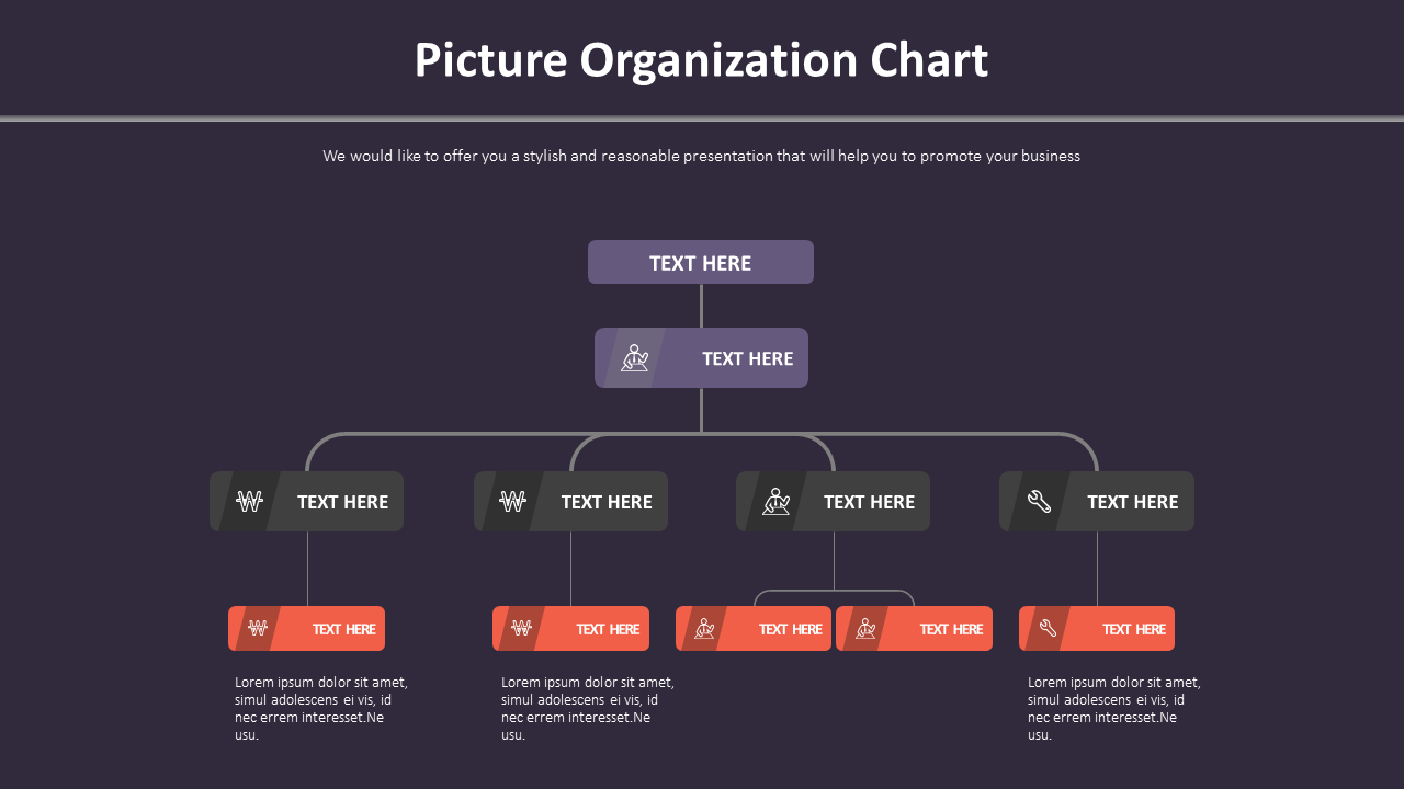 Picture Organization Chart Diagram|Hierarchy