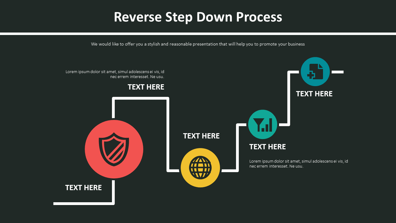 Reverse Step Down Process Diagram