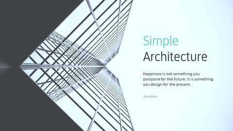 Simple Architecture Slide Presentation