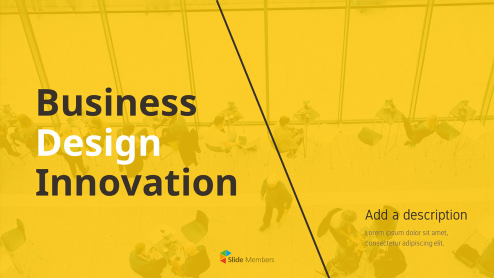 Business Design Innovation PowerPoint Templates for Presentation