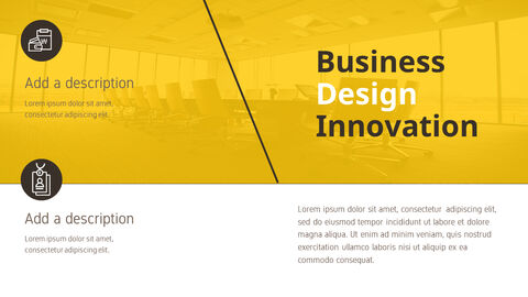 Business Design Innovation PowerPoint Templates for Presentation