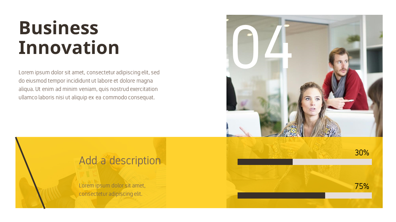 Business Design Innovation PowerPoint Templates for Presentation