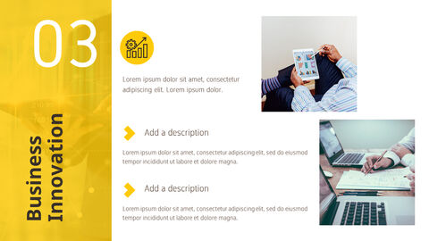 Business Design Innovation PowerPoint Templates for Presentation