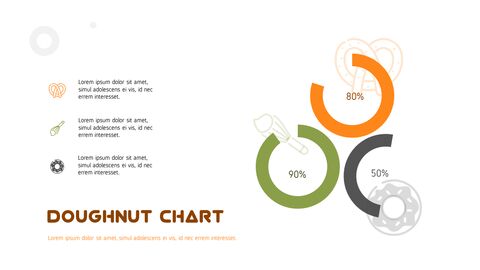 Delicious food project PowerPoint Templates