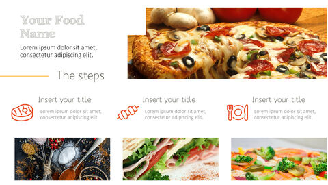 Fine Culinary Experiences PowerPoint Presentation Templates