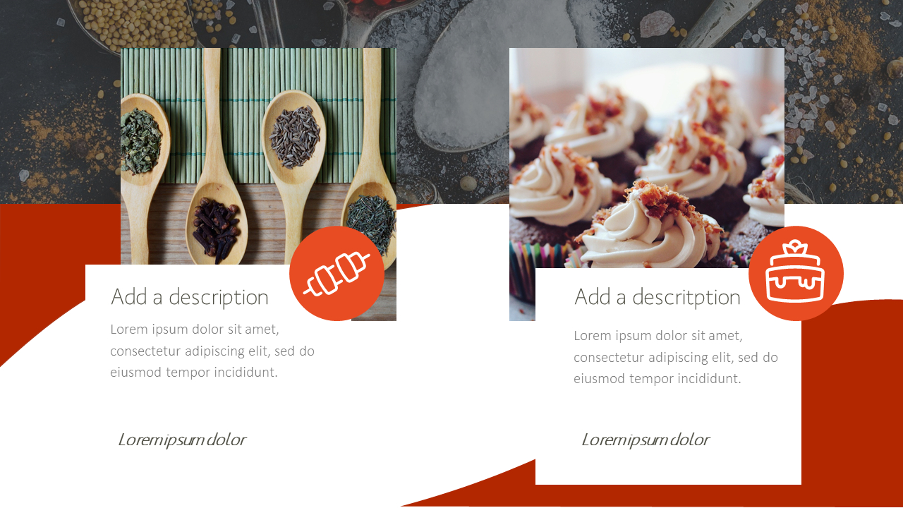 Fine Culinary Experiences PowerPoint Presentation Templates