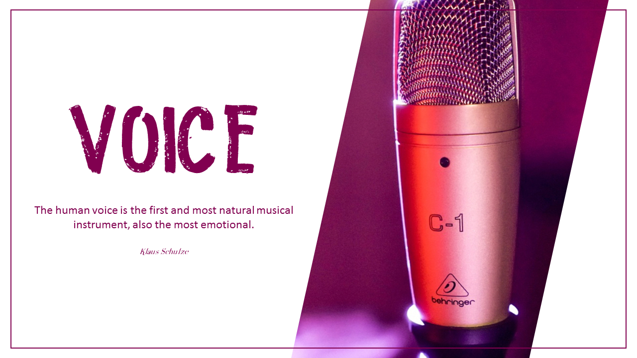 Voice|Theme Slides|Diagram