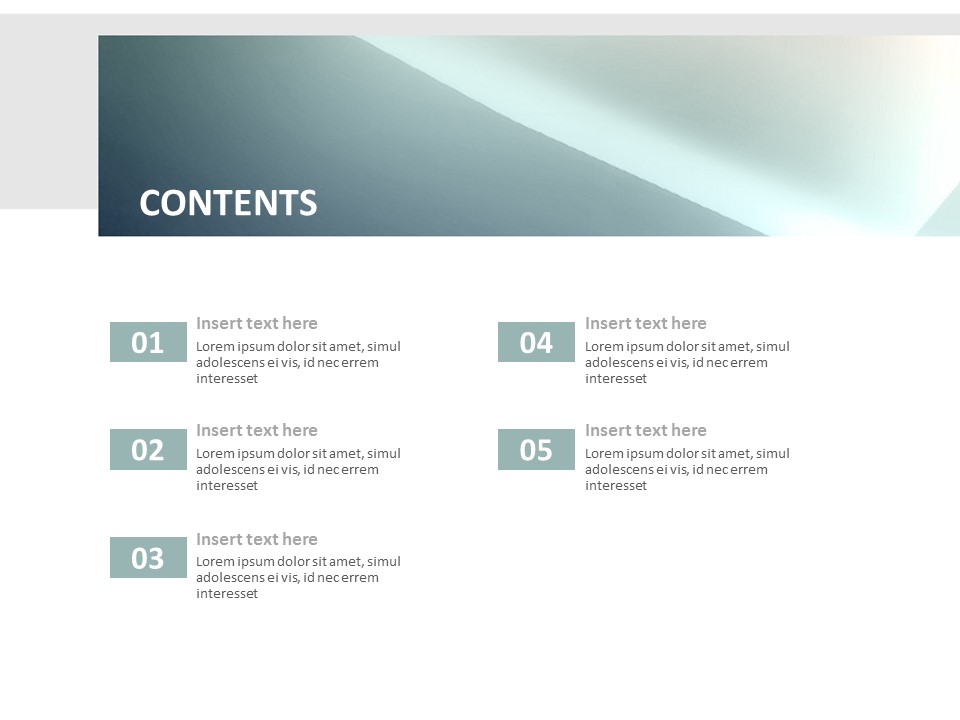 Beige Darkgreen Gradation With Squared Outline - Free PPT Template