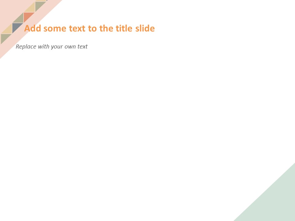 Colorful Diagonal Lines - Free Powerpoint Template