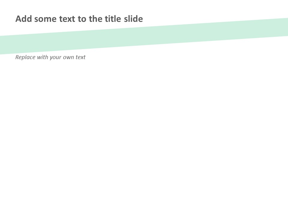 Free PPT Sample - Green Lighting Effect With Tiled Pattern