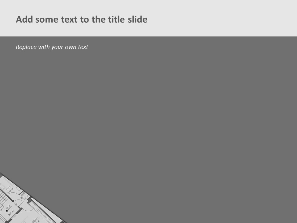 Gray Blueprint - Free Template Design|PPT|Slides