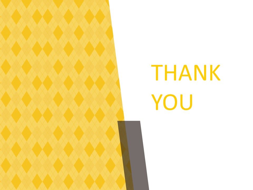 Yellow Diagonal Checkered Lines - Free Presentation Templates