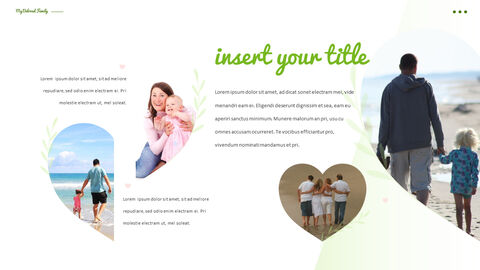 My Beloved Family PowerPoint Templates for Presentation