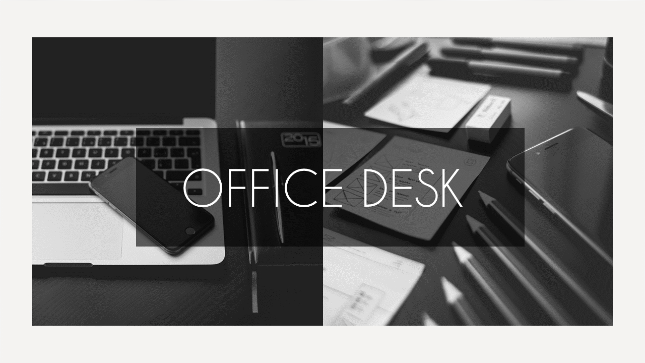 Office Desk PowerPoint