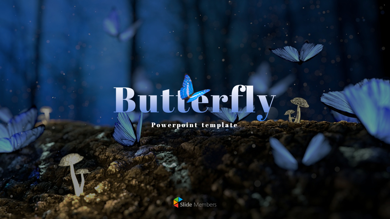 Powerpoint Backgrounds Butterflies