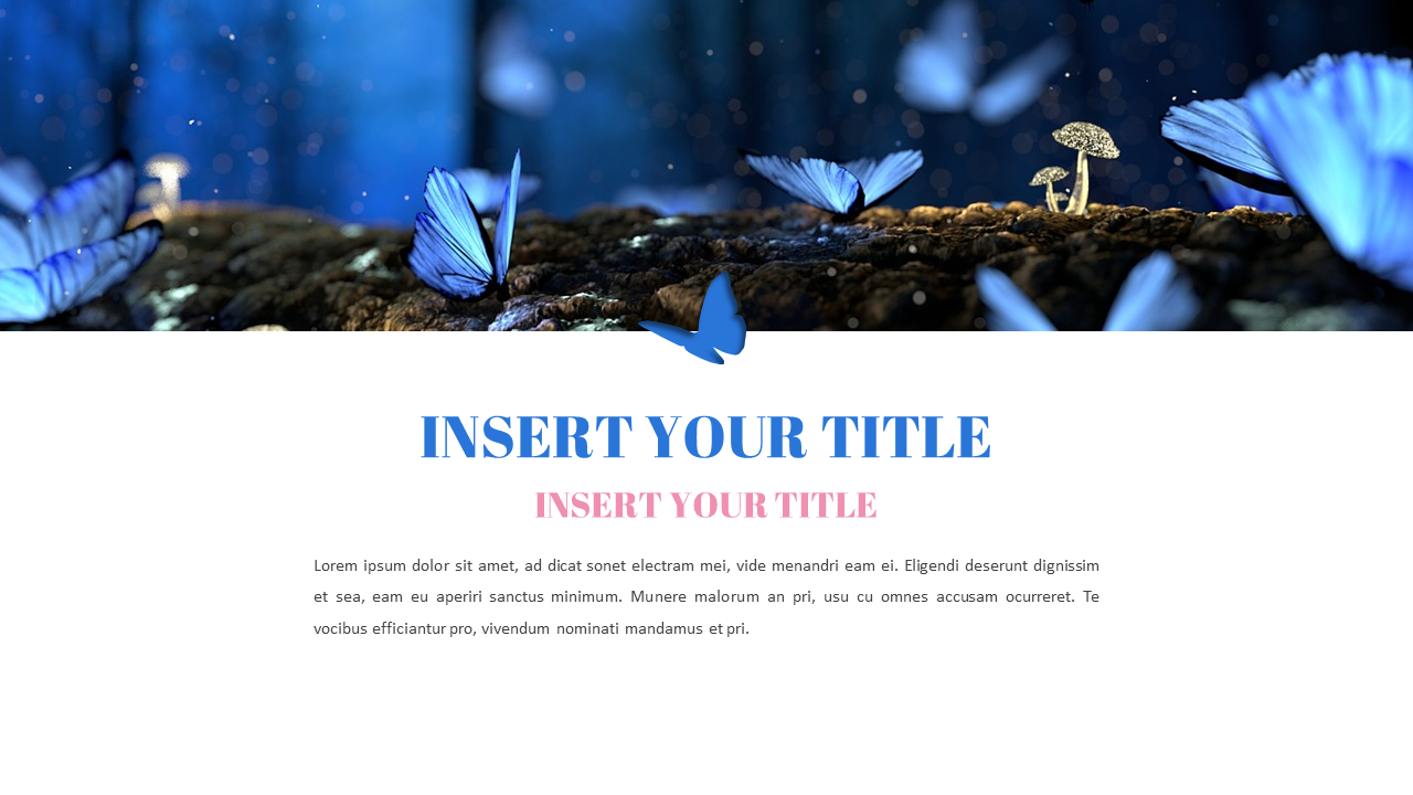 Butterfly Slide Presentation