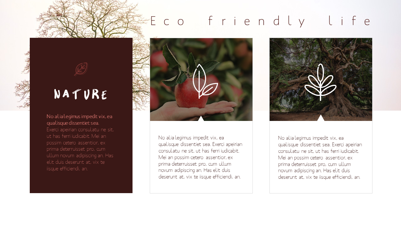 Eco Friendly Life Slide Presentation