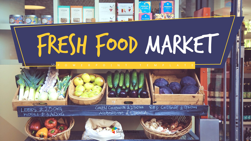 Fresh Food Market Slide Presentation