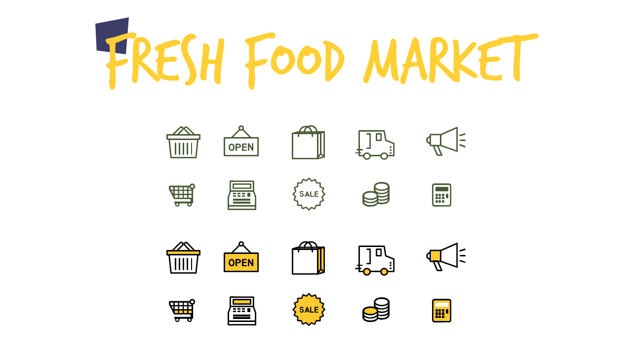 Fresh Food Market Slide Presentation