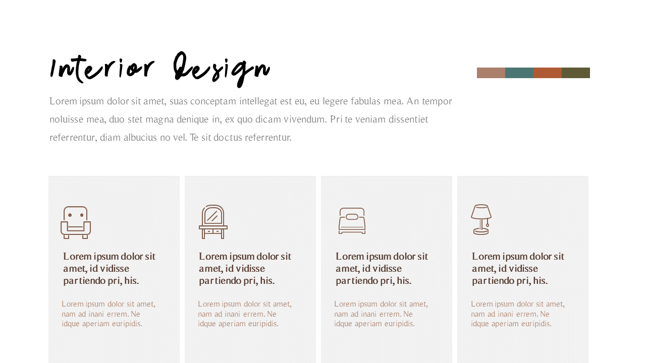 Interior Design Slide Presentation