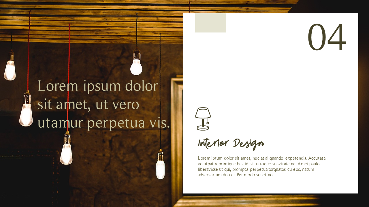 Interior Design Slide Presentation