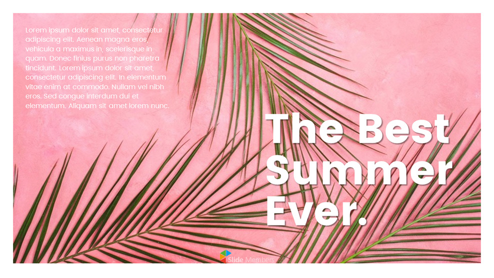 Summer Theme PT Templates