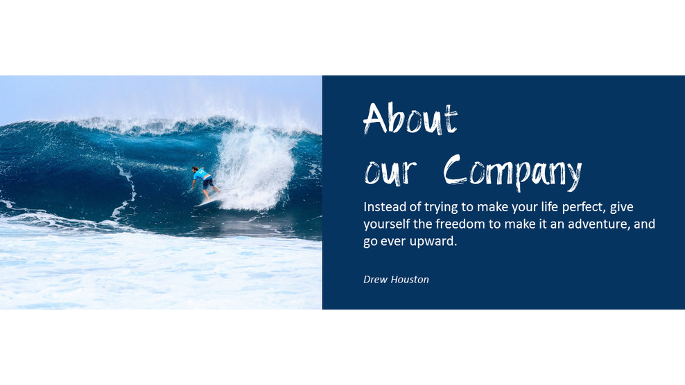 Surfing PowerPoint Templates