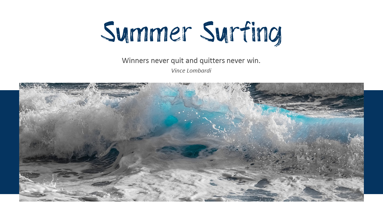 Surfing PowerPoint Templates