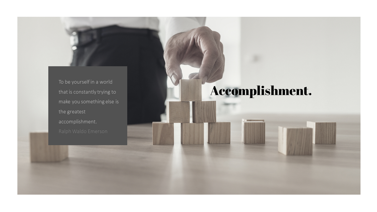 Accomplishment|Theme Slides|Diagram