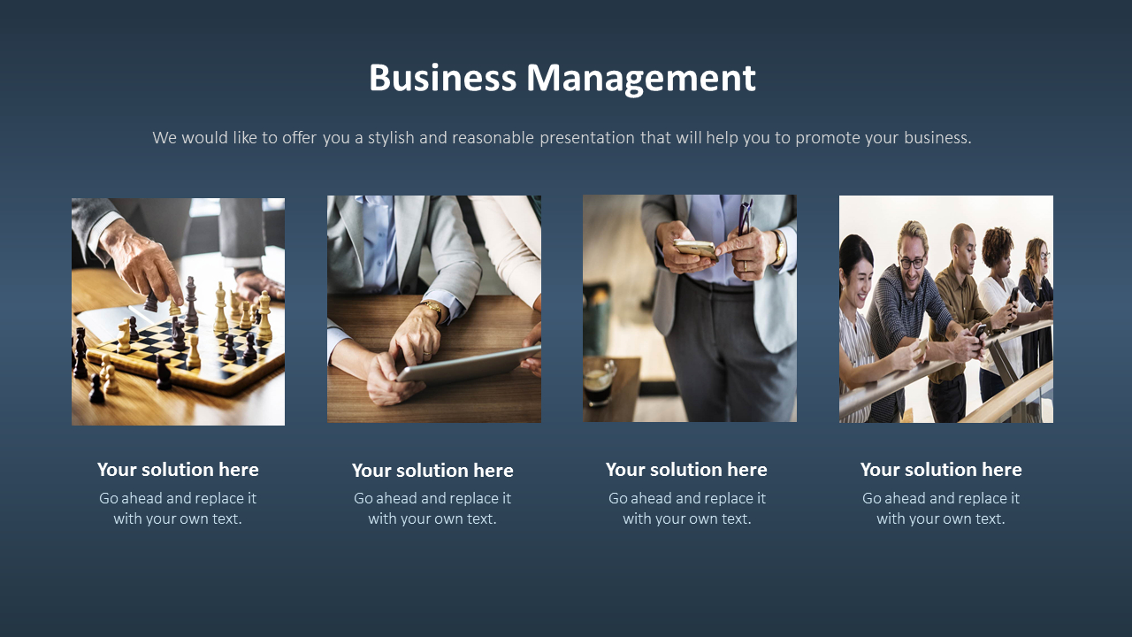 Business Service PowerPoint Templates for Presentation