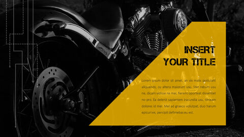 Motorcycle PowerPoint Templates Design