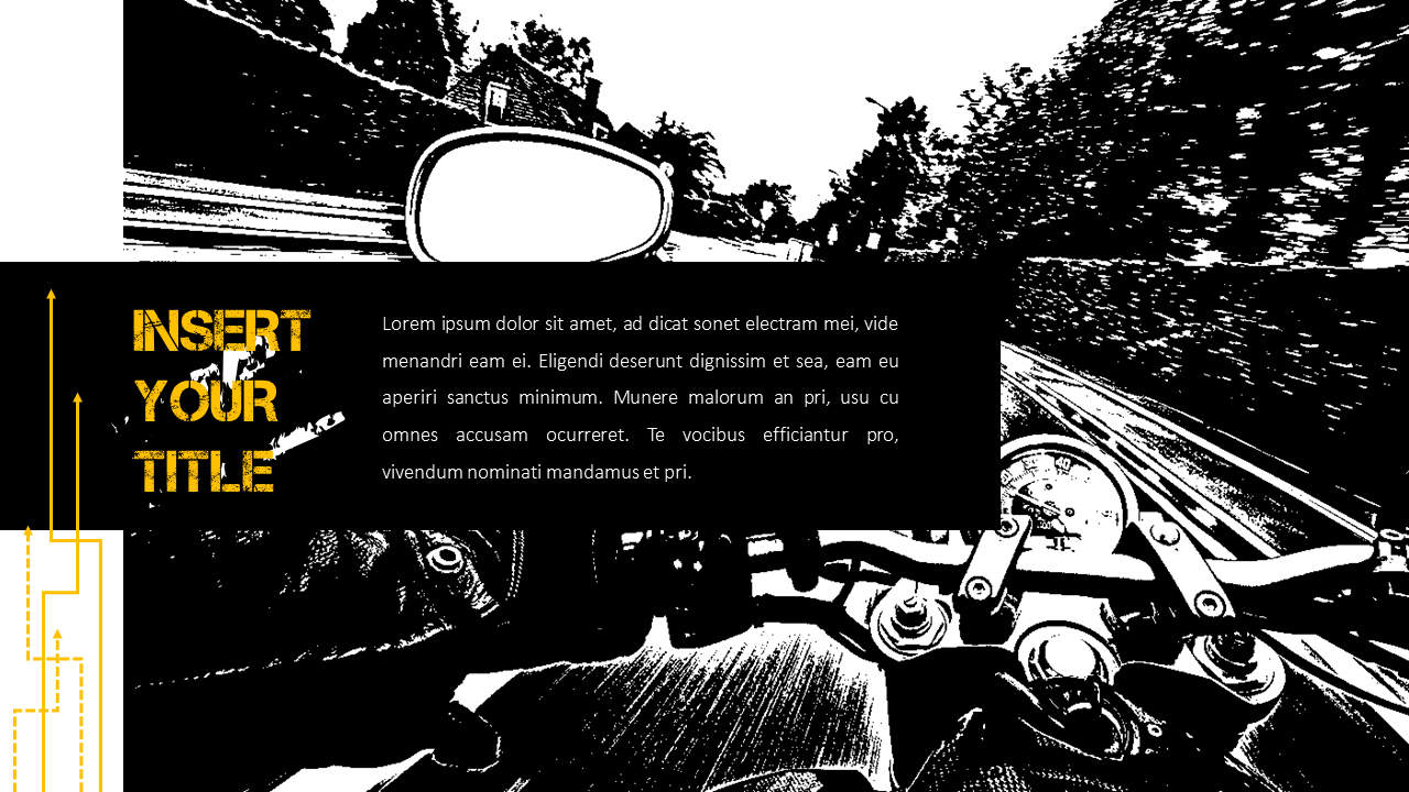 Motorcycle PowerPoint Templates Design