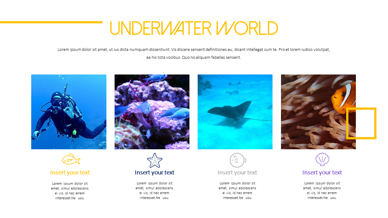 Underwater World Theme Templates