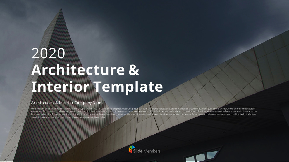 architectural interior design presentation